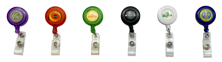 Custom Badge Reels - Add Your Logo - Quality Custom Lanyards